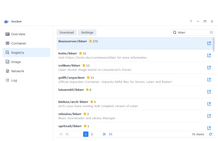 Lidarr in Docker on a Synology NAS - DrFrankenstein's Tech Stuff