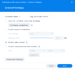Minecraft (Java) Server in Docker on a Synology NAS