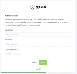 AdGuard Home in Docker on a Synology NAS