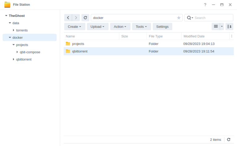 qBittorrent in Docker on a Synology NAS